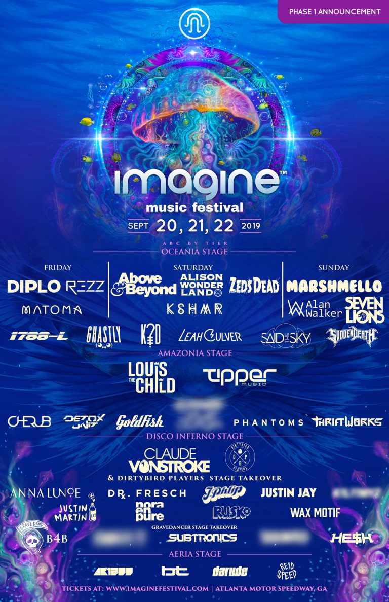 ¡Se anuncia primera parte del lineup de «Imagine Music Festival 2019 ...